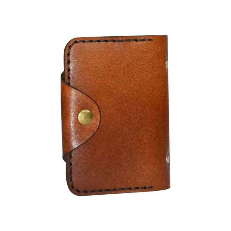 handmade leather card holder – Niavaran Leather